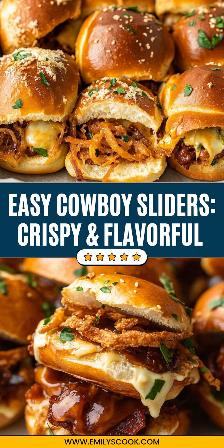 Cowboy Sliders Recipe - Emilyscook