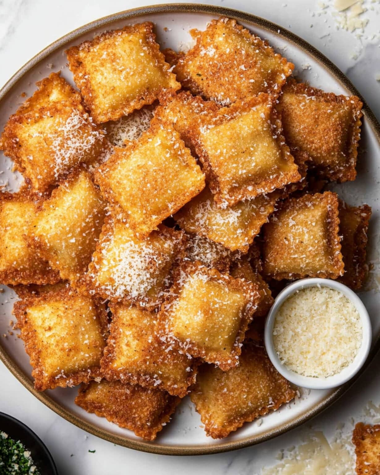 Crispy Fried Ravioli Recipe - Emilyscook