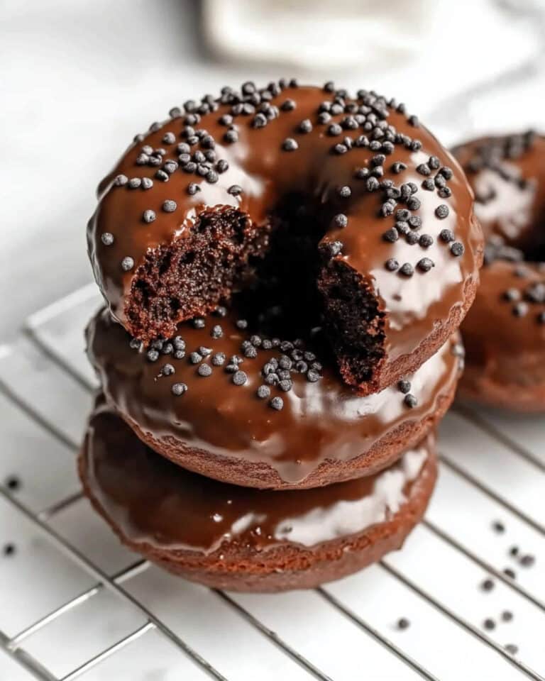 Chocolate Donuts Recipe - Emilyscook
