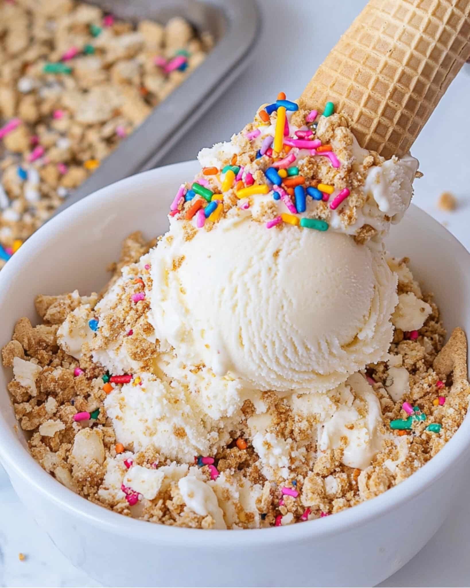 Copycat Dairy Queen Crunch Cone Recipe - Emilyscook