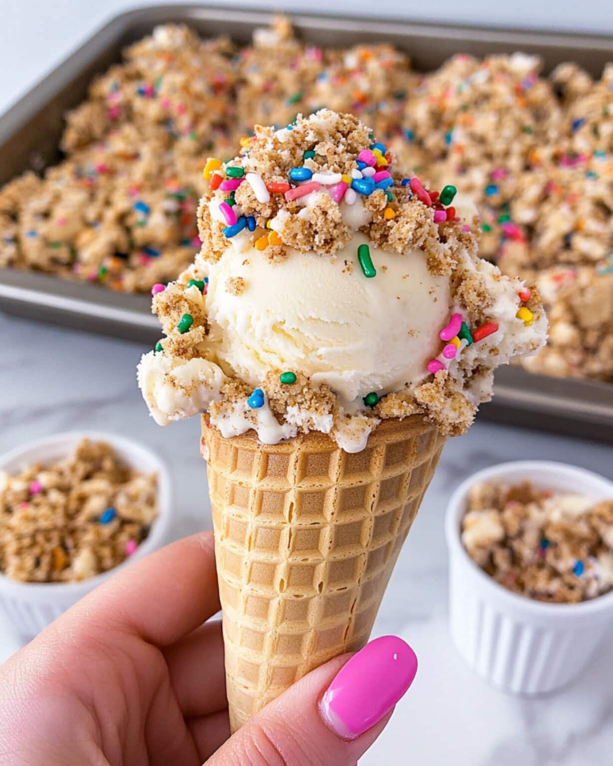 Copycat Dairy Queen Crunch Cone Recipe - Emilyscook