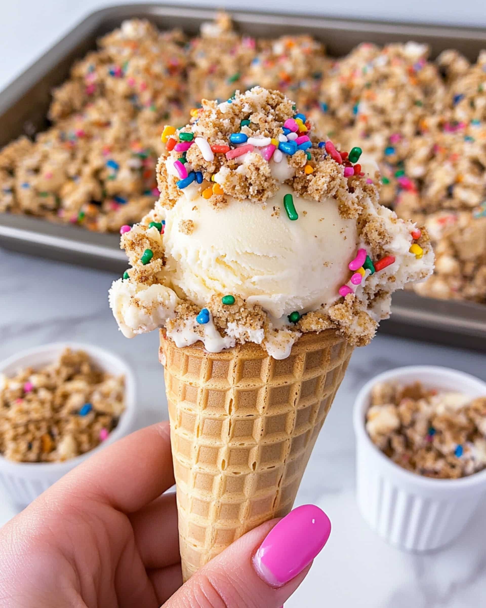 Copycat Dairy Queen Crunch Cone Recipe - Emilyscook