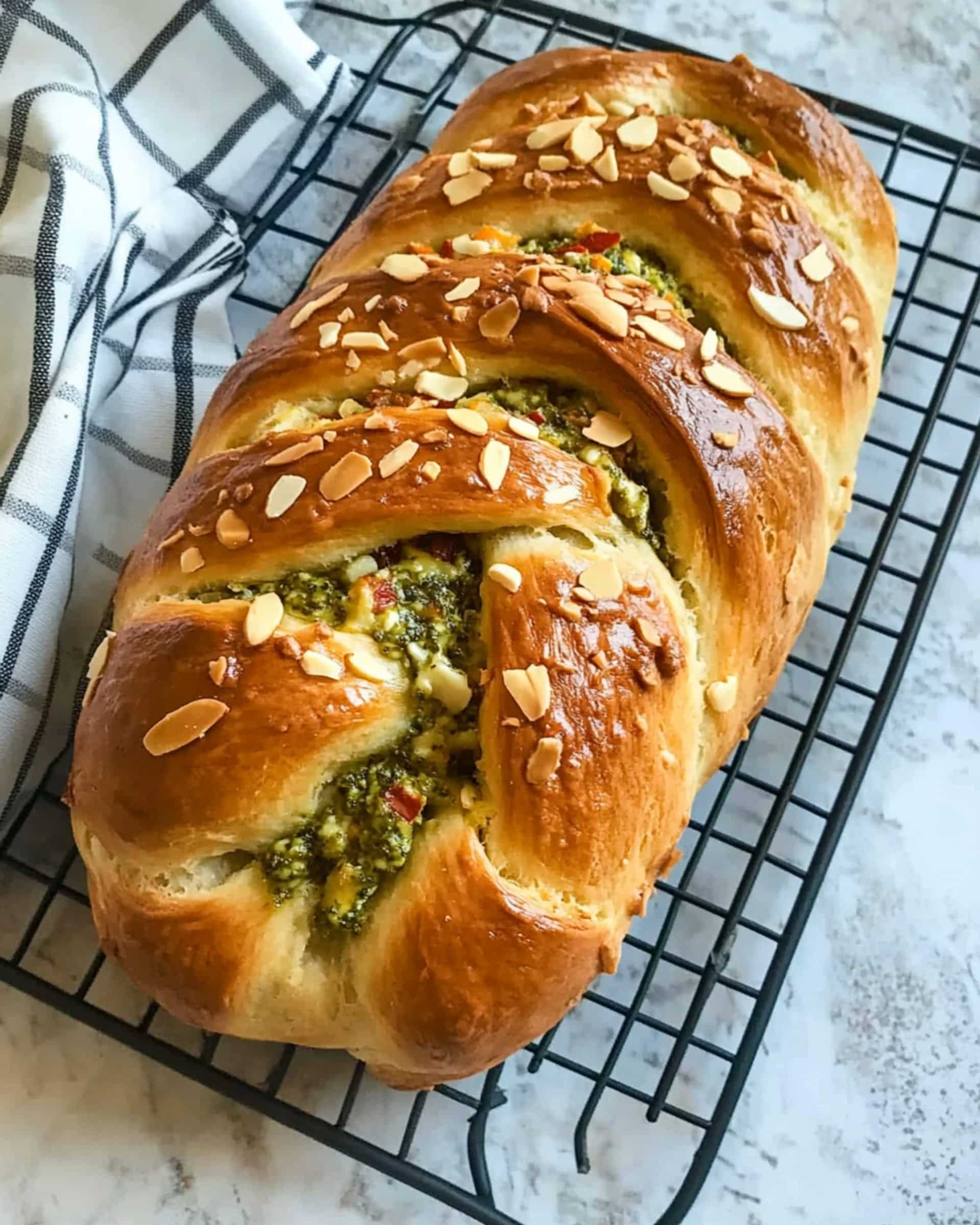 Pampered Chef Chicken Broccoli Braid Recipe - Emilyscook