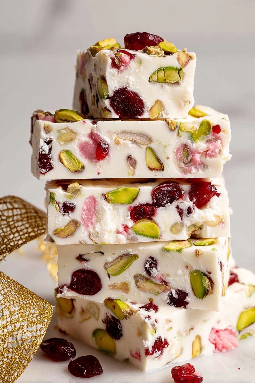 White Christmas Rocky Road Bars – Delicious Festive Treats