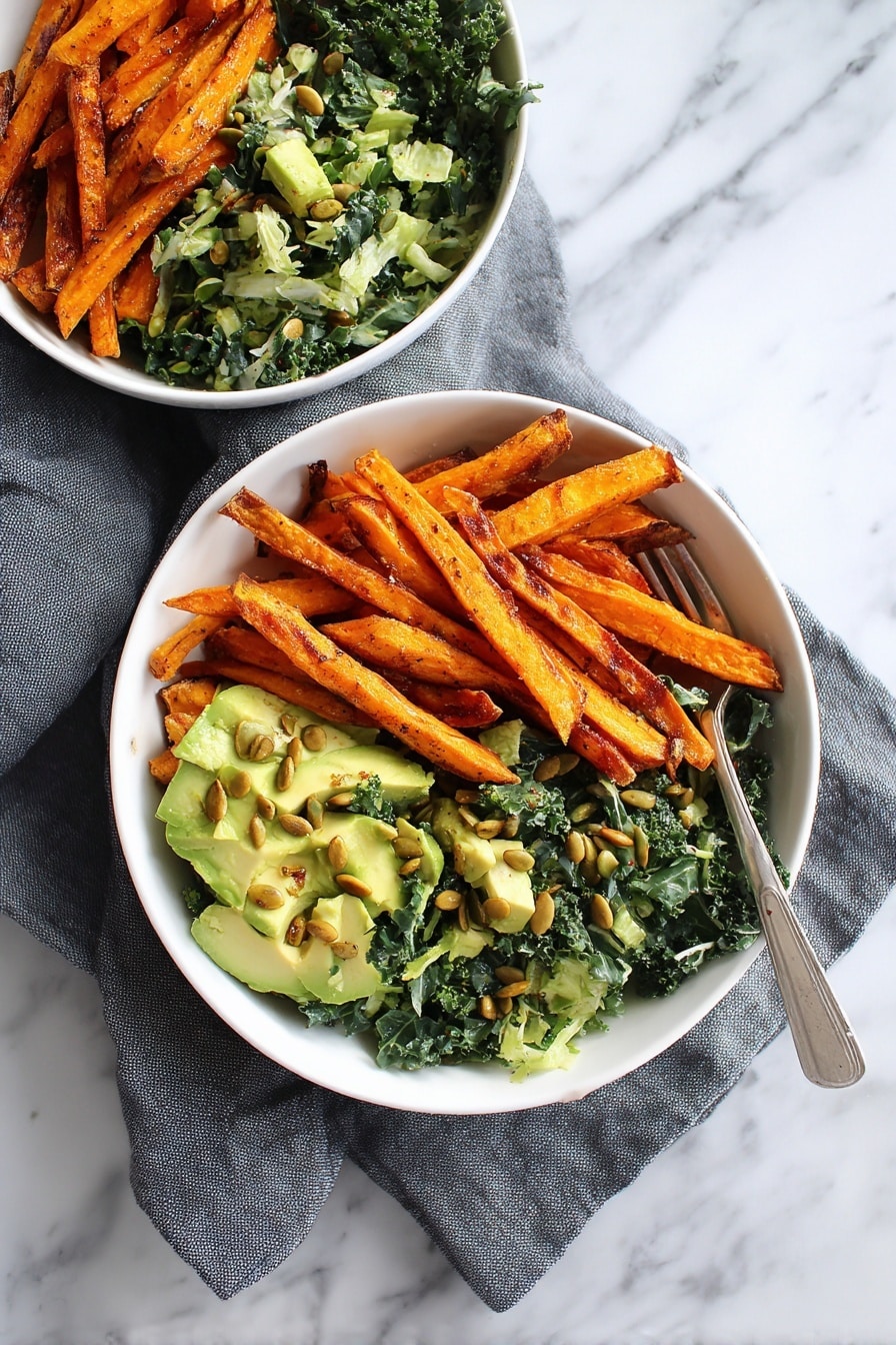 Avocado Kale Caesar Salad – Bright, Healthy & Delicious