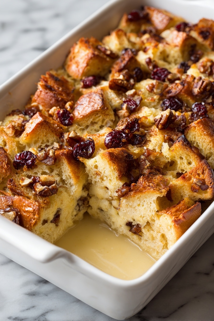 French Toast Casserole with Pecans | Cozy & Irresistible Breakfast