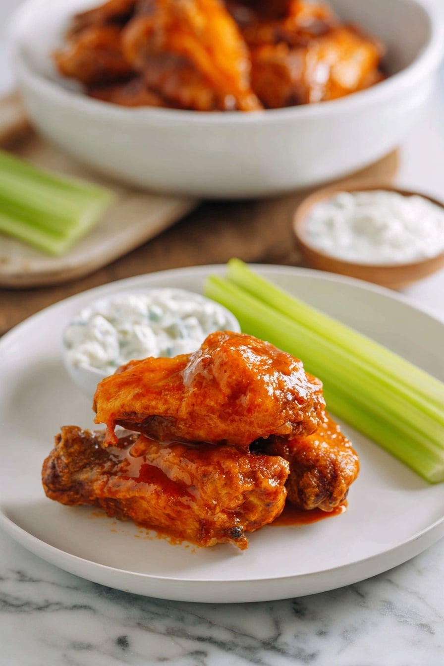 Crispy Air Fryer Buffalo Wings: Easy & Mouthwatering