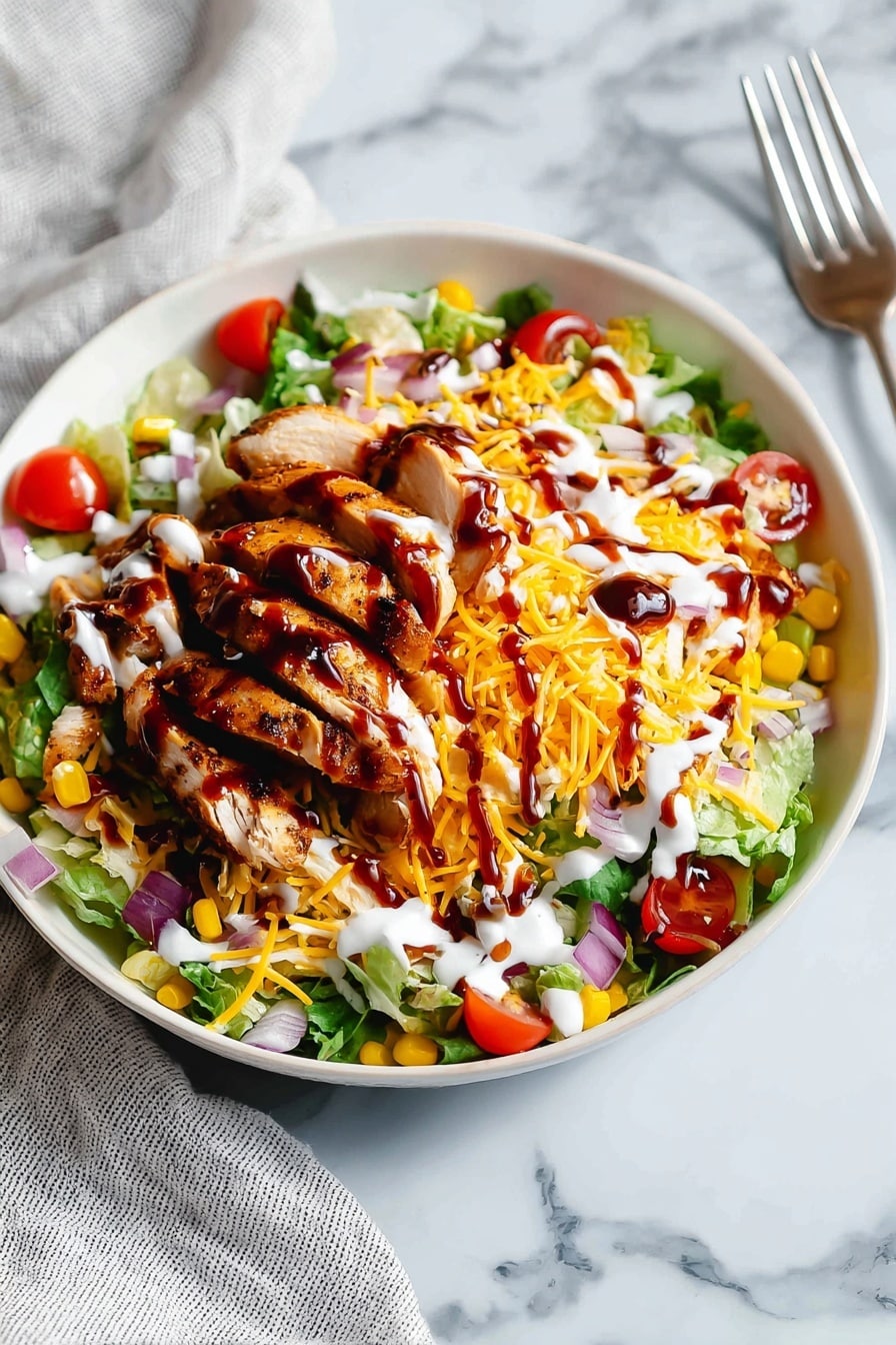BBQ Ranch Chicken Salad: Irresistible Flavor & Easy Prep