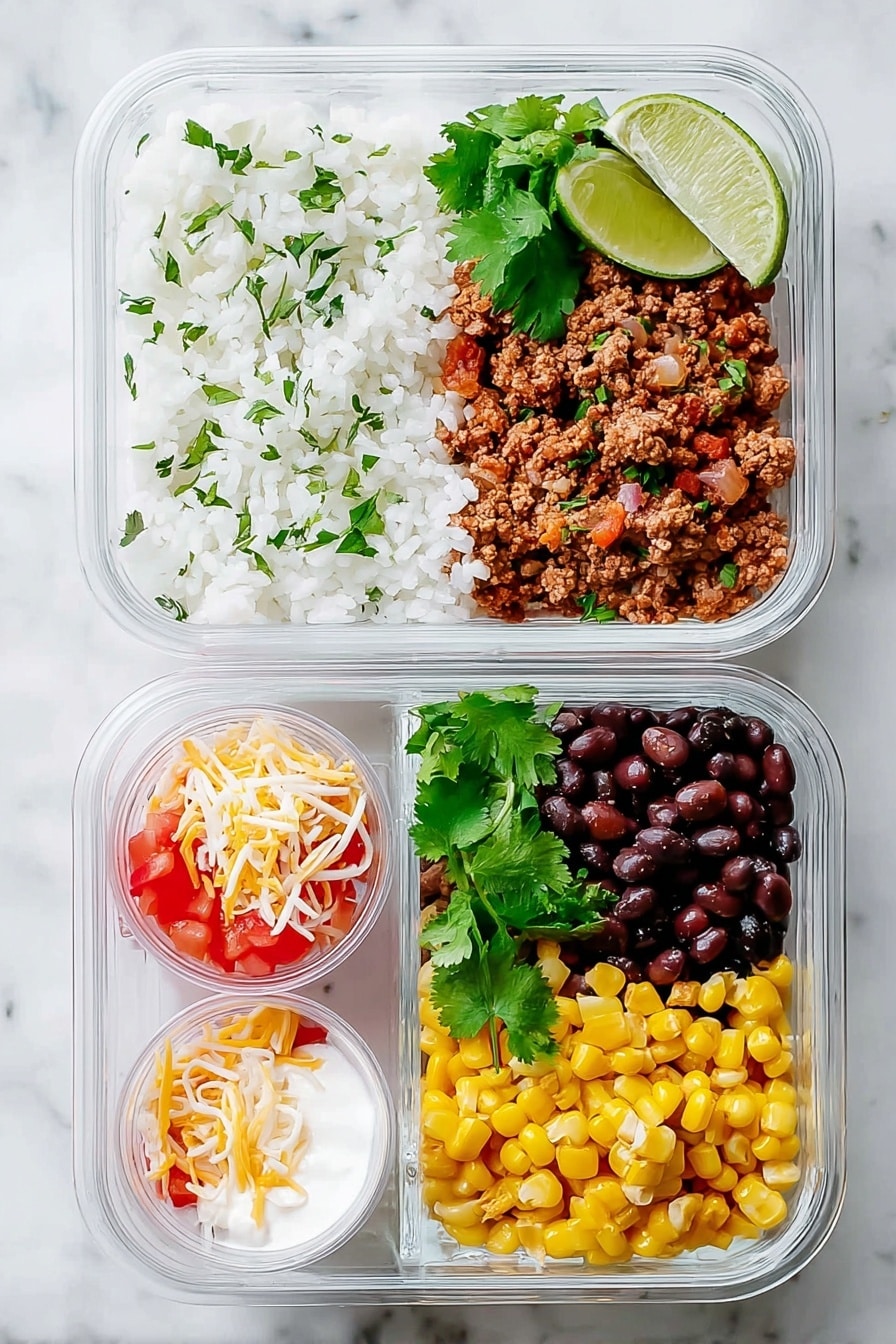 Easy Ground Beef Taco Bowl - Quick & Flavorful Dinner