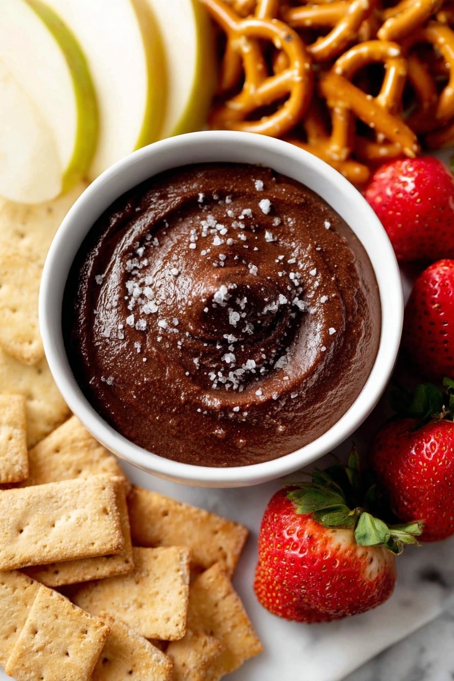 Chocolate Hummus Brownie Batter: Delicious Vegan Dip & Dessert