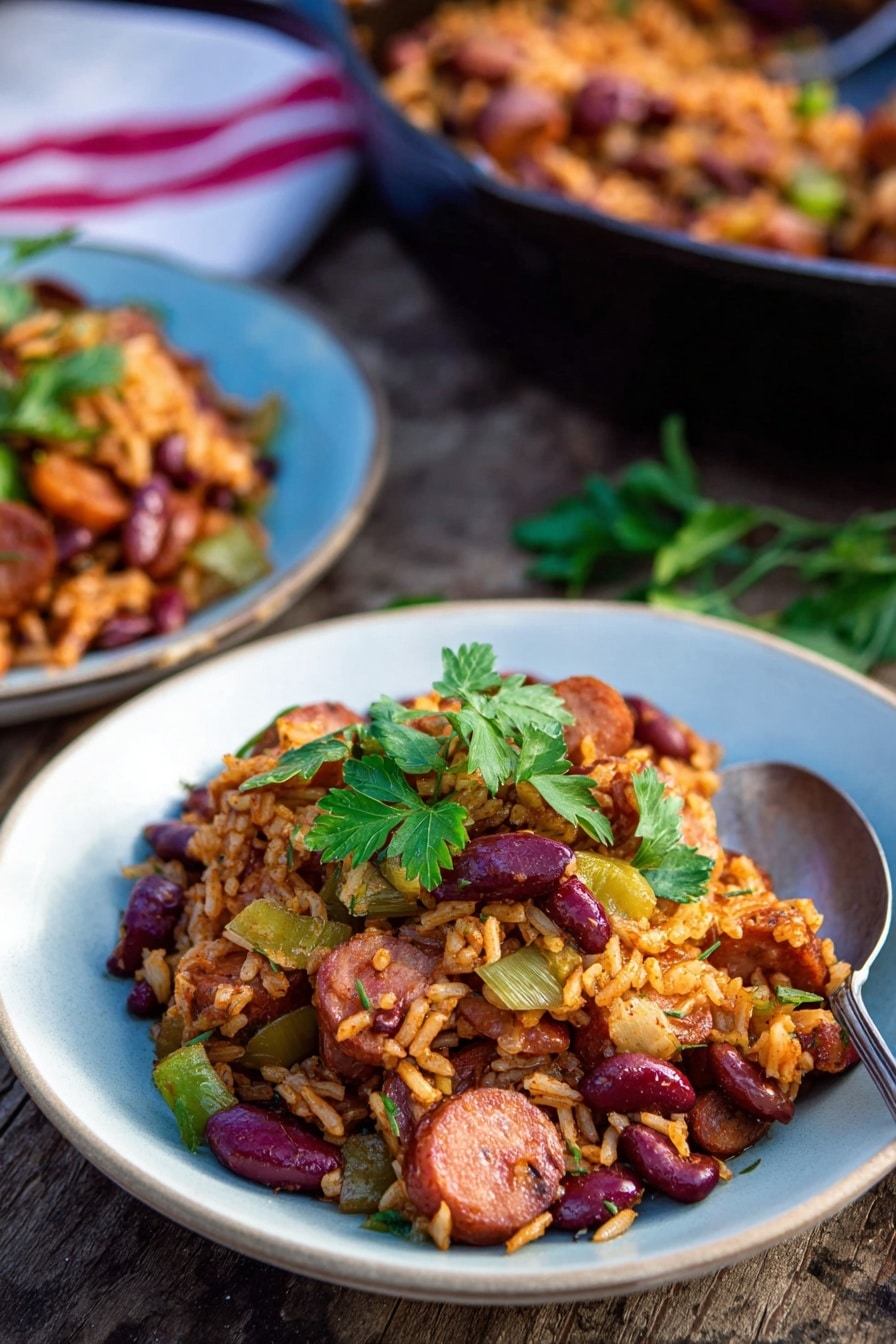 Dutch Oven Red Beans and Rice: Cozy Louisiana Comfort