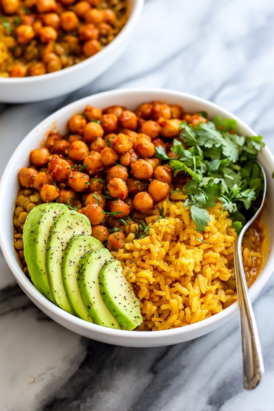 Puerto Rican Chickpeas in Sofrito with Rice – Authentic Flavor & Comfort