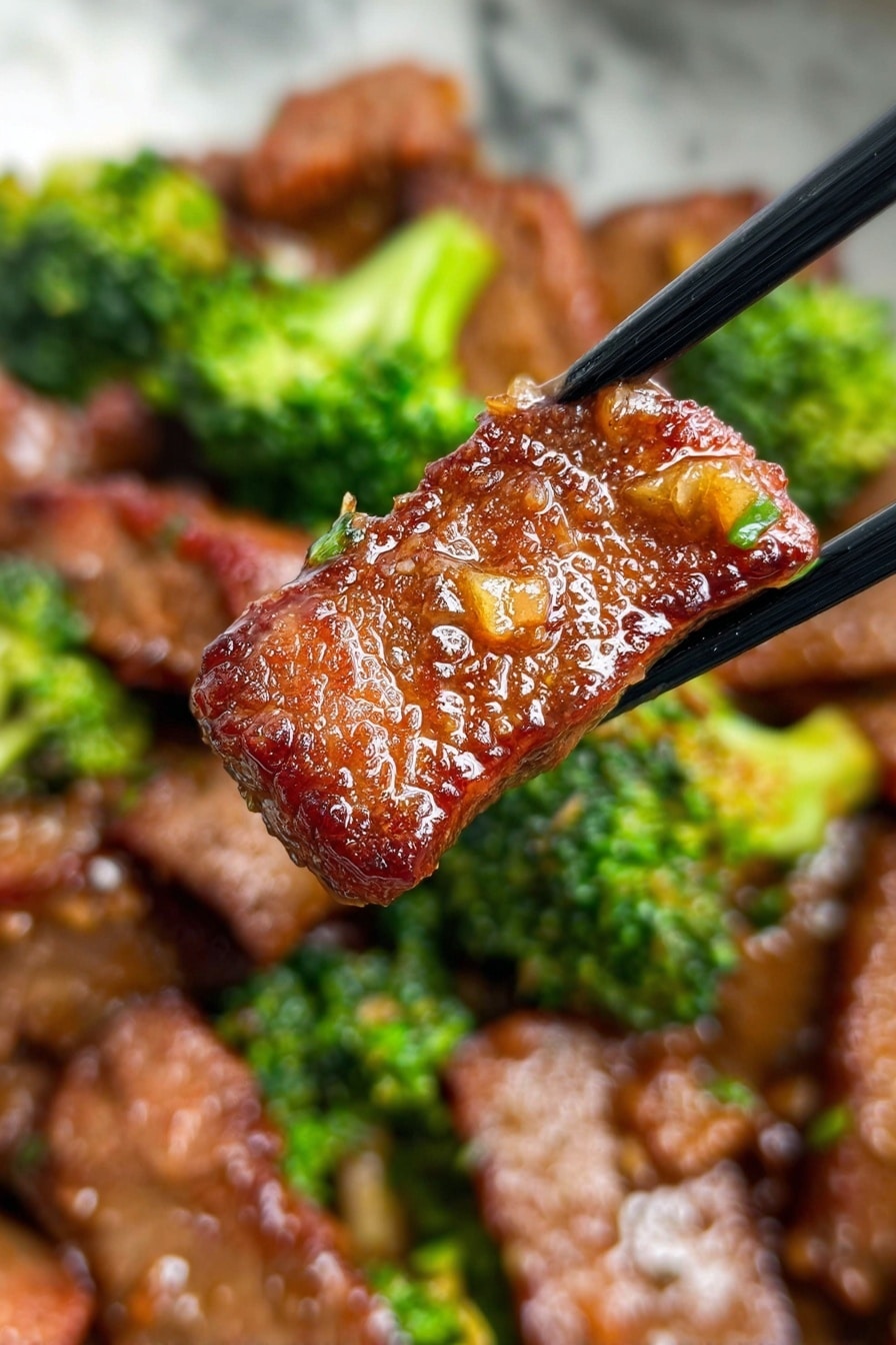 Garlic Beef and Broccoli Stir-Fry | Quick & Flavorful Chinese Dish