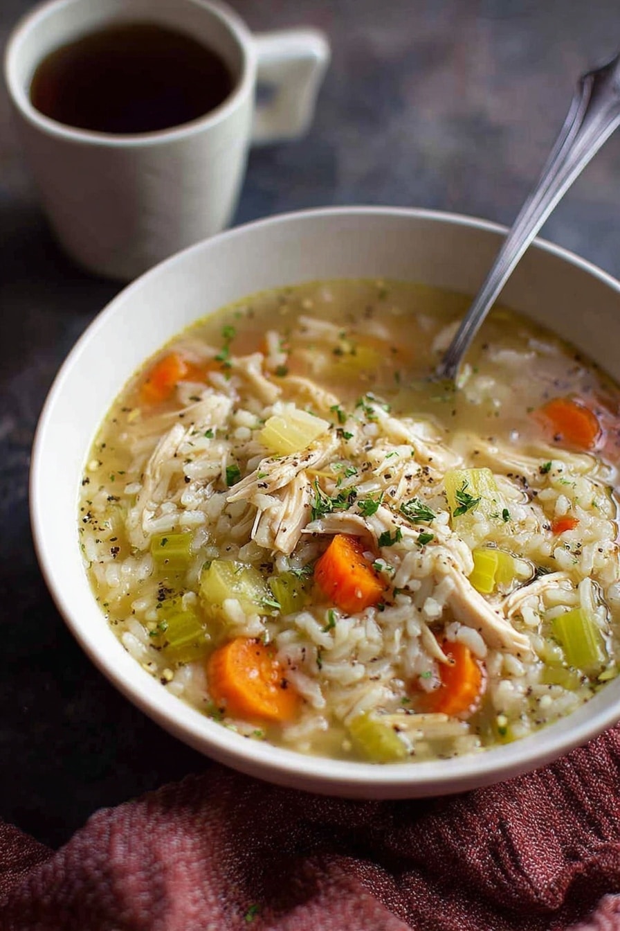 Chicken and Rice Soup: Cozy, Flavorful Comfort in a Bowl