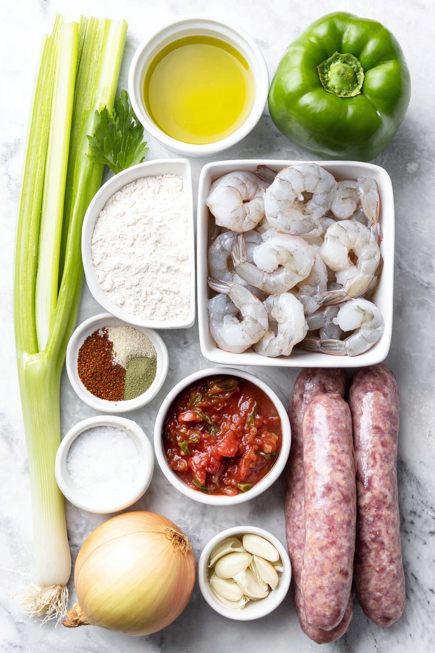 Shrimp and Sausage Cajun Gumbo: Authentic Louisiana Flavor