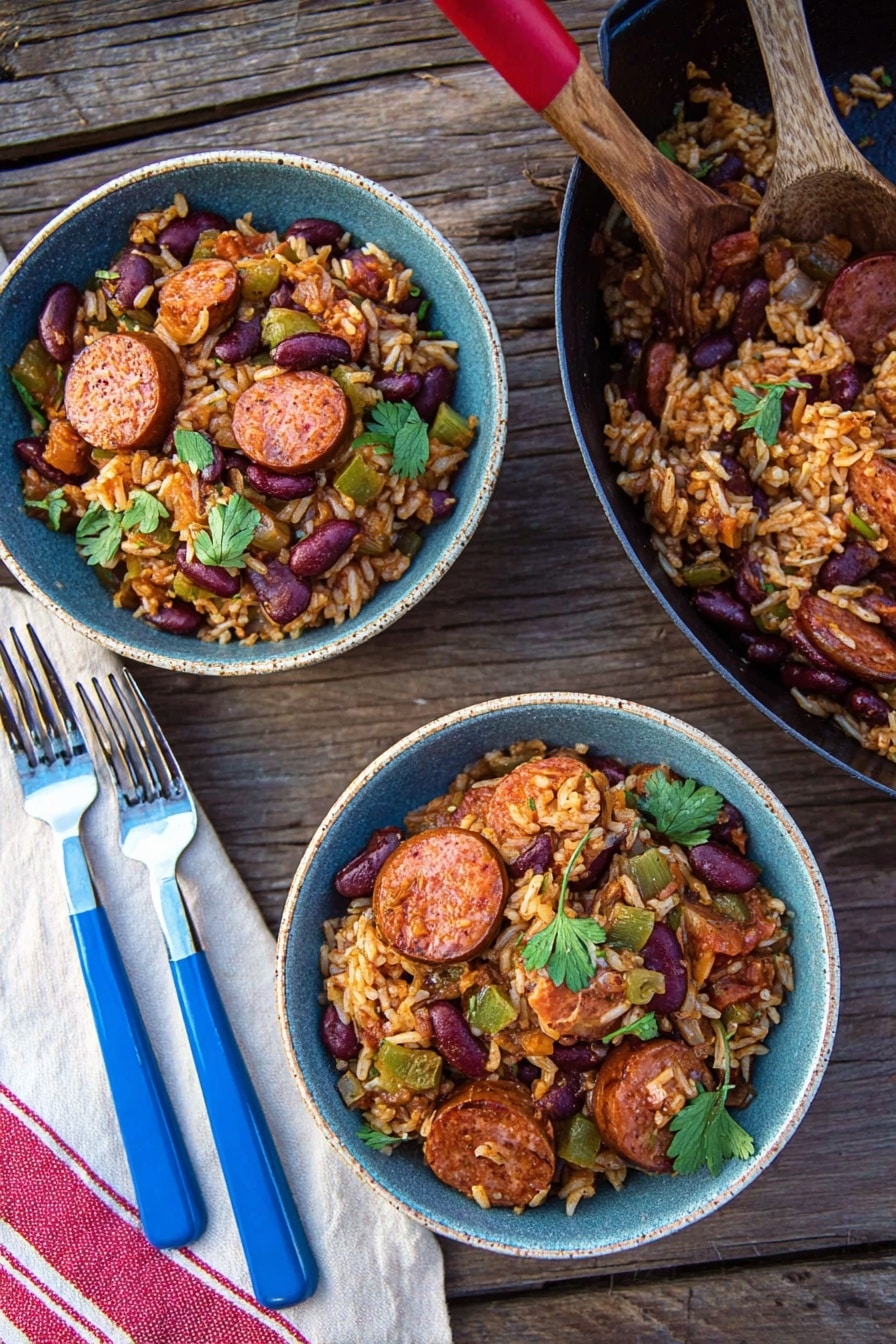 Dutch Oven Red Beans and Rice: Cozy Louisiana Comfort