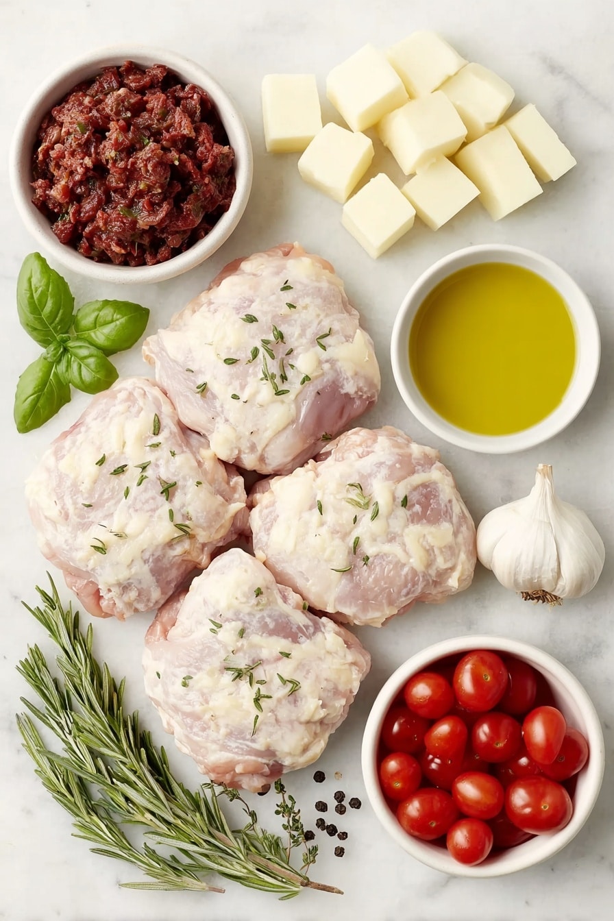 Baked Italian Chicken with Potatoes - Irresistibly Flavorful & Easy