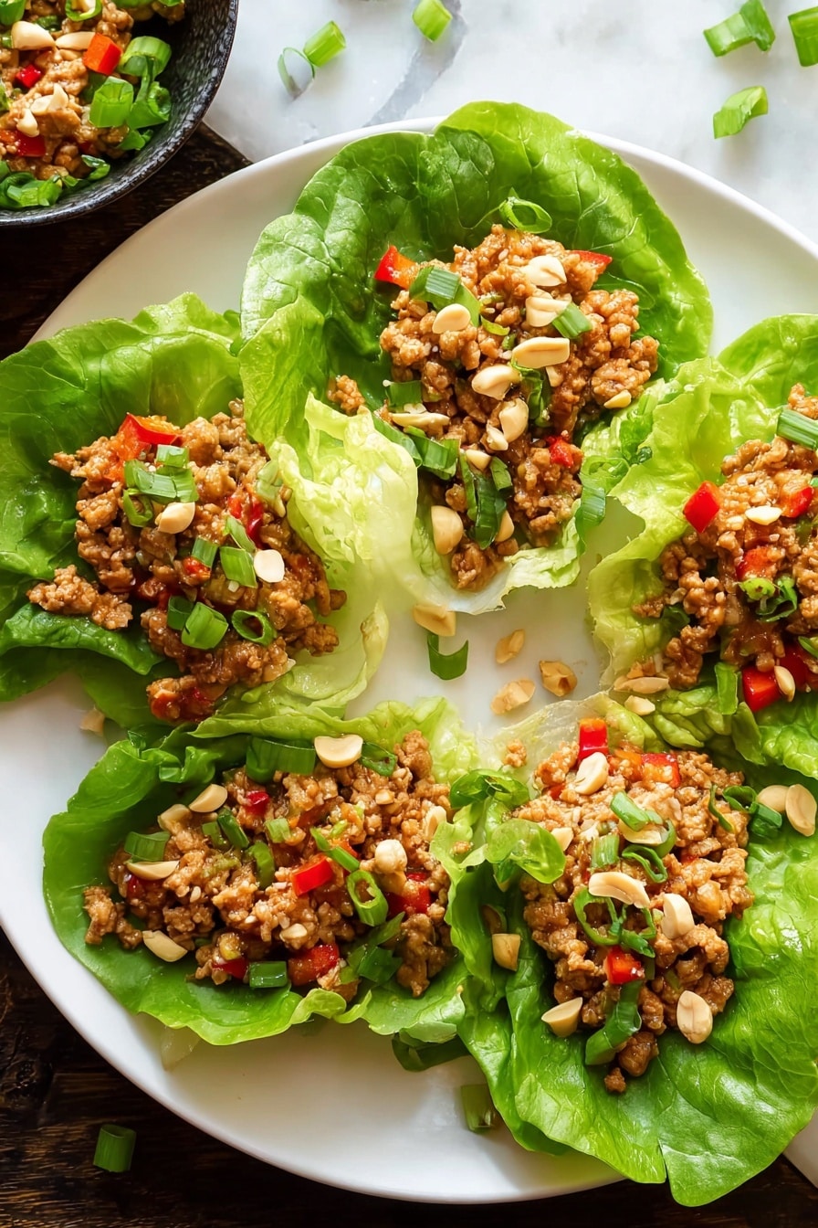 Asian Chicken Lettuce Wraps: Quick & Flavorful Dinner