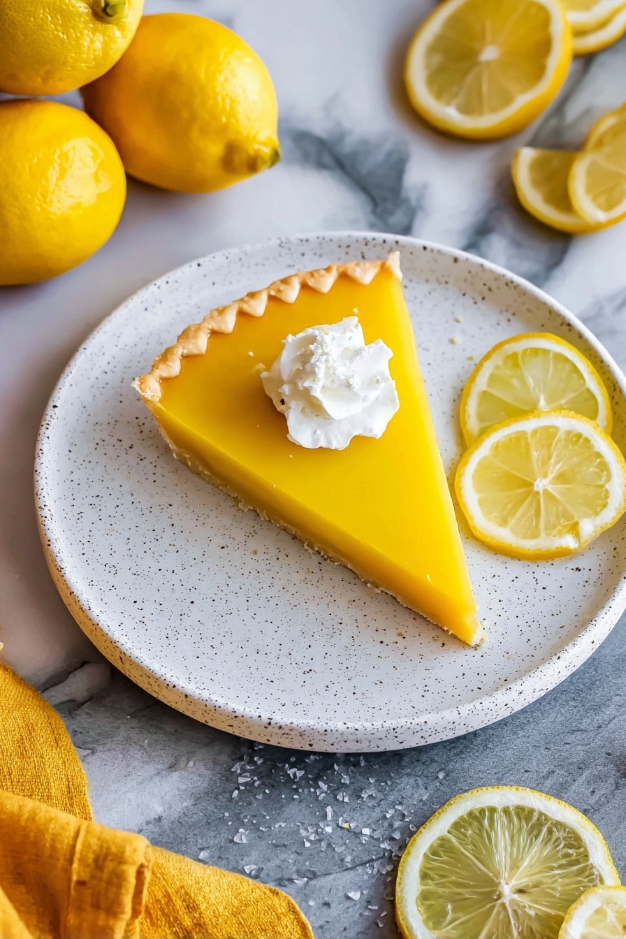 Meyer Lemon Tart: Bright, Creamy, and Elegant Citrus Dessert