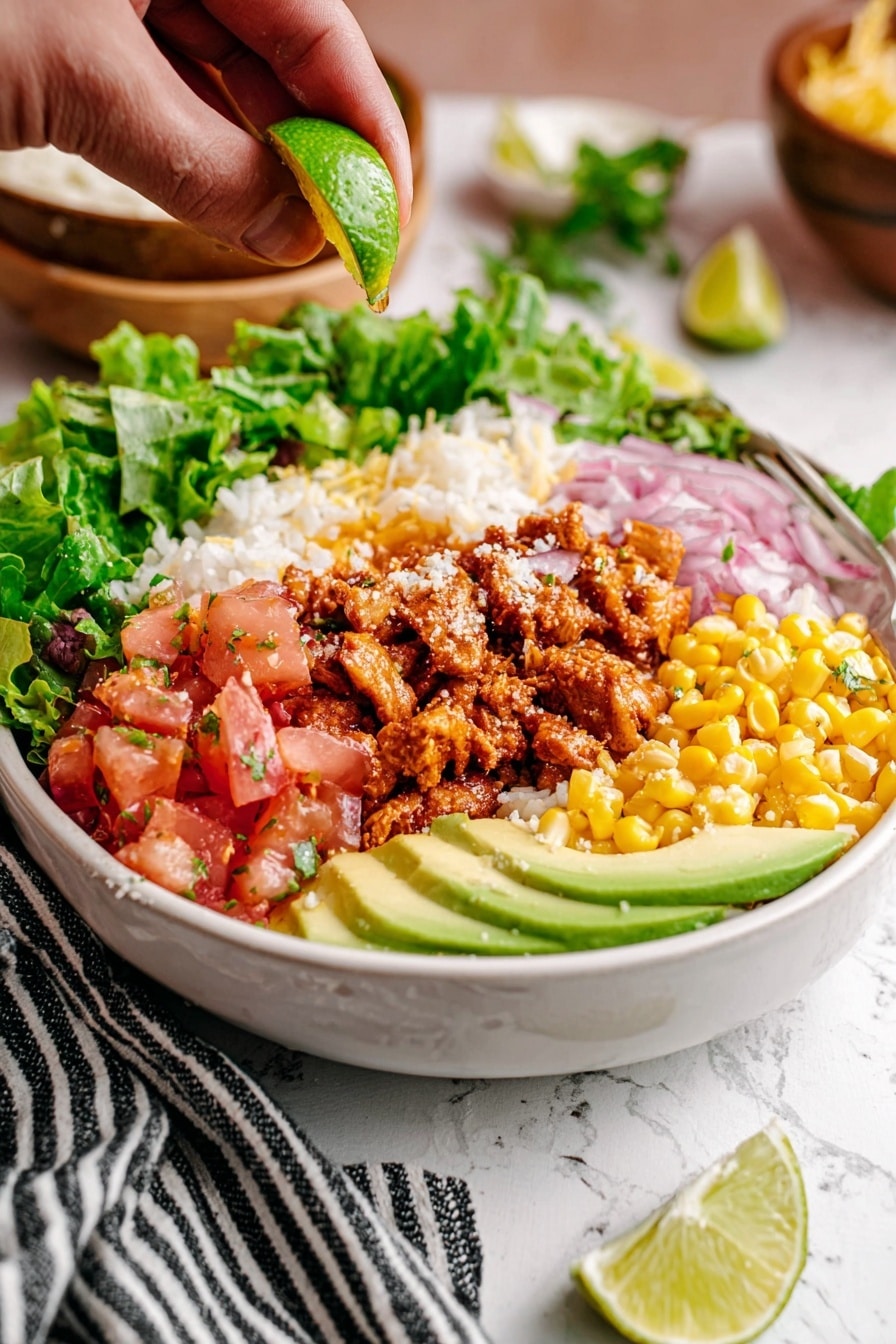 Street Corn Chicken Rice Bowls: Flavorful & Easy Dinner Idea