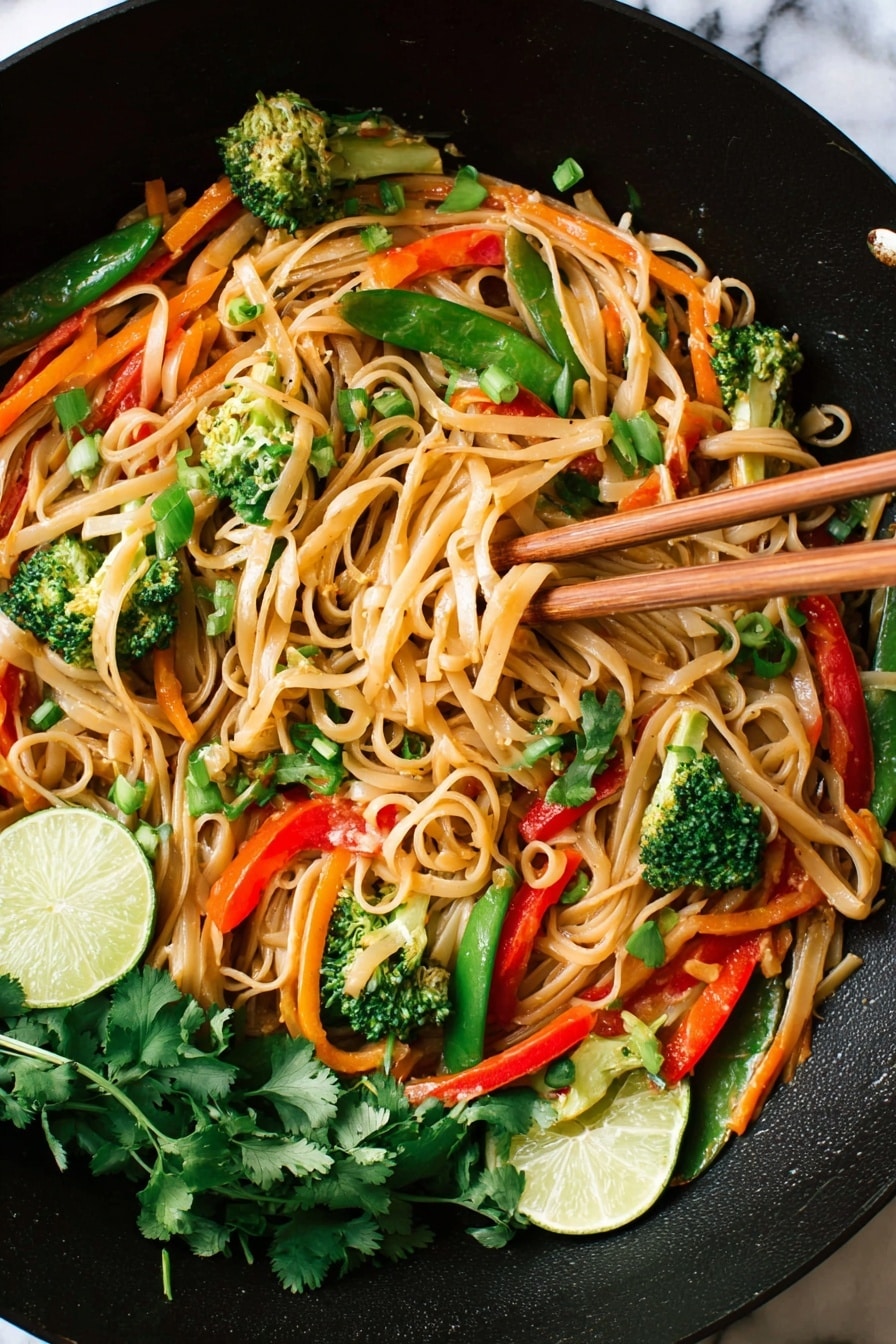 Vegan Pad Thai: Irresistibly Flavorful Plant-Based Noodles