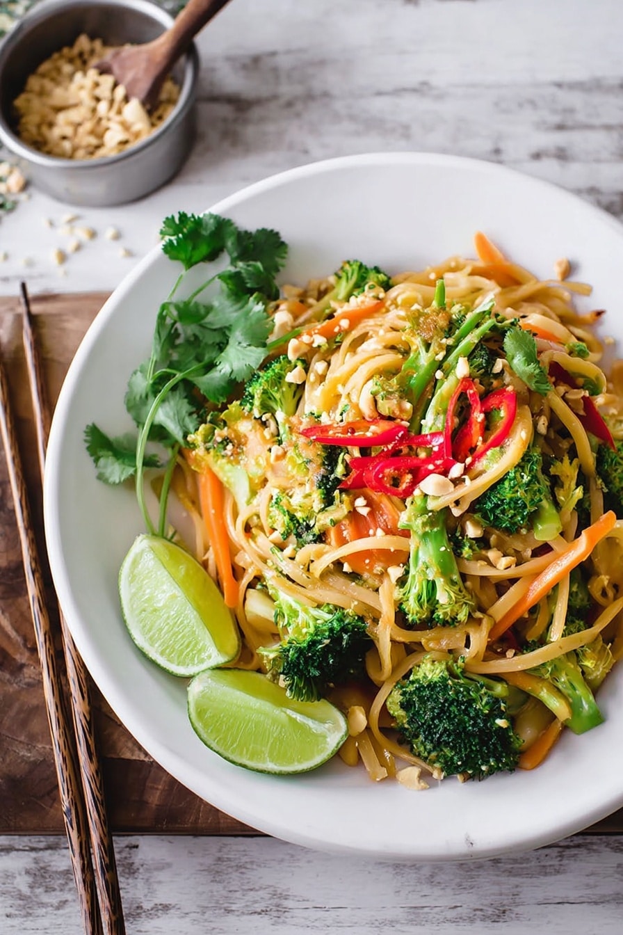 Vegan Pad Thai: Irresistibly Flavorful Plant-Based Noodles