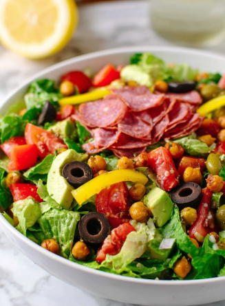 Italian Chickpea Sub Salad: Flavorful & Healthy Quick Meal